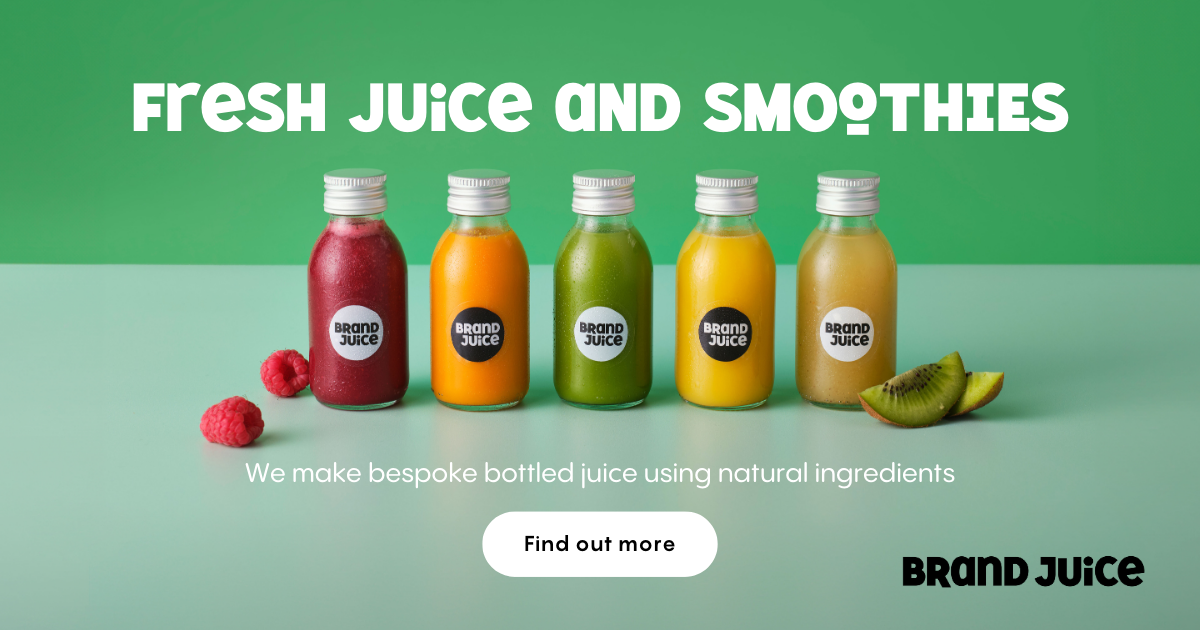 Bespoke Bottled Branded Juice & Smoothies For Events | Brand Juice